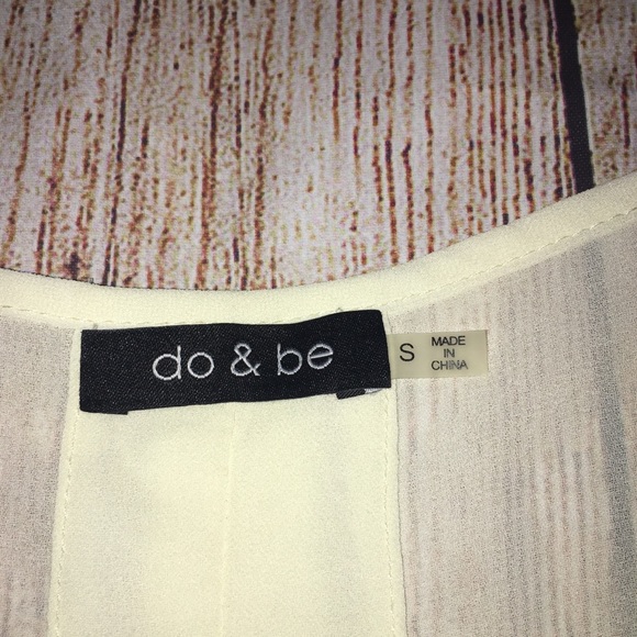 DO+BE | Tops | Do Be Sheer Long Sleeve Blouse | Poshmark